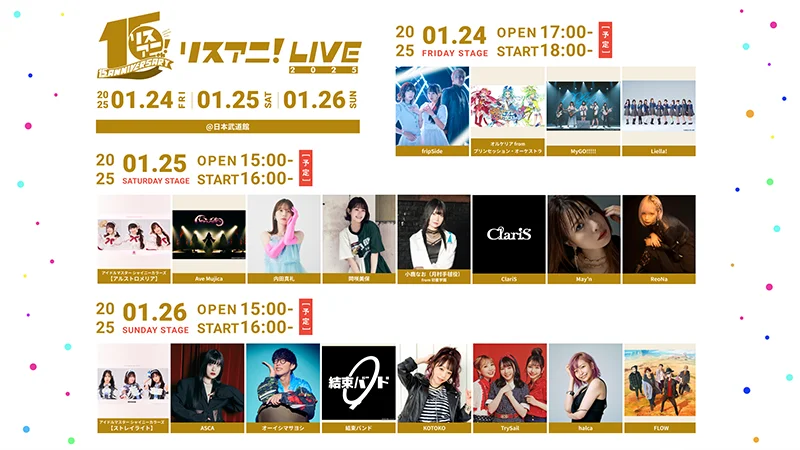 リスアニ！LIVE 2025 | Lemino(レミノ) キャンペーンサイト